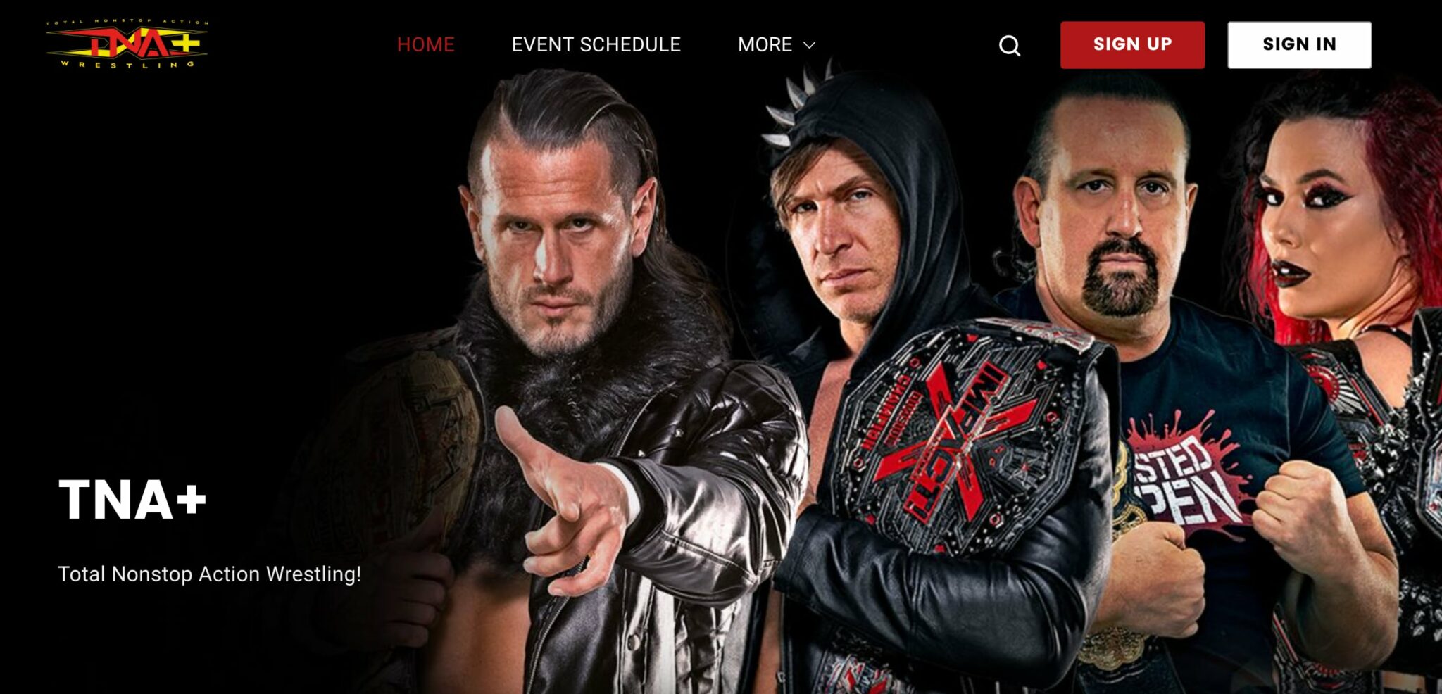 TNA Wrestling Unveils TNA+: On-Demand Streaming Wrestling Entertainment ...